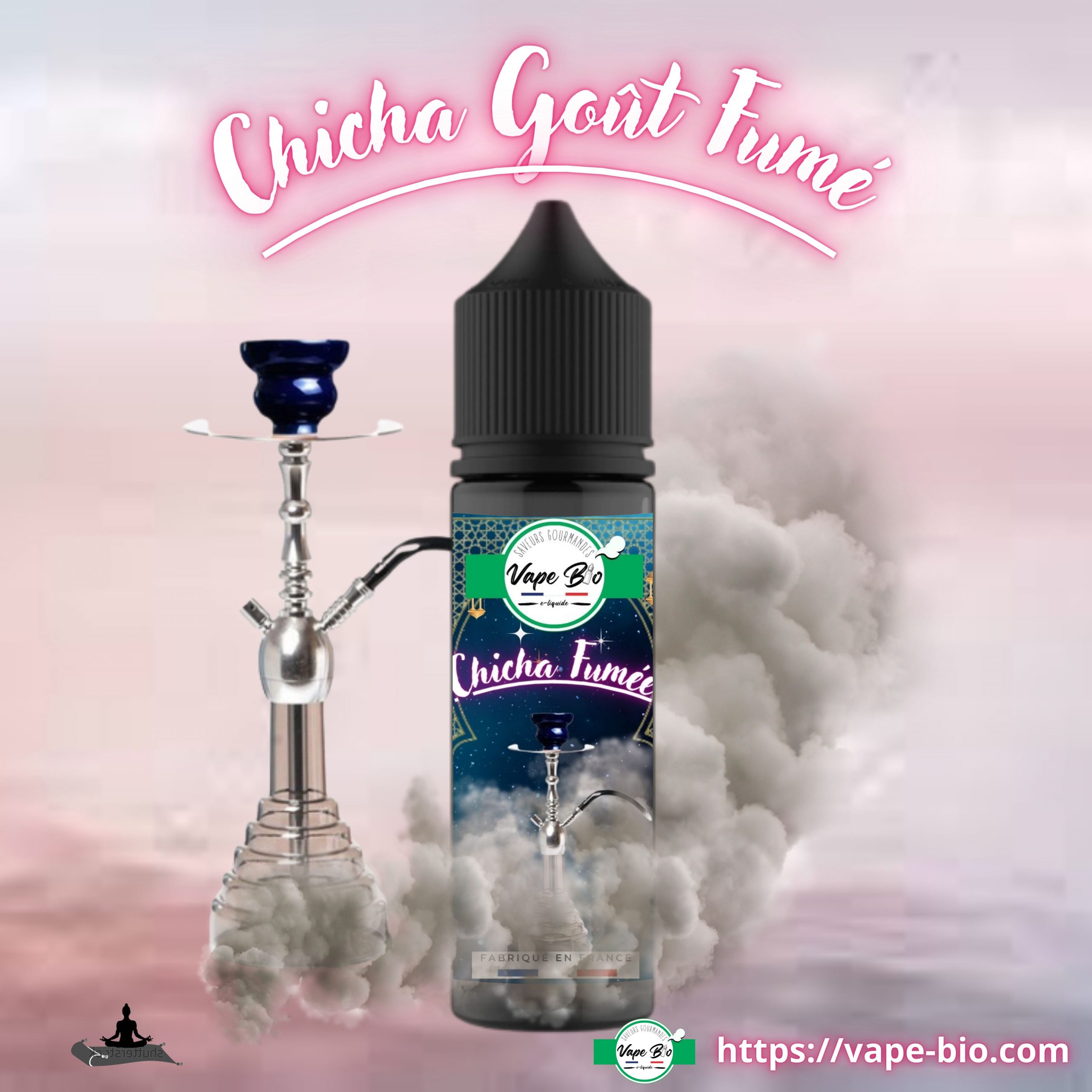 Chicha goût fumé - Vape Bio